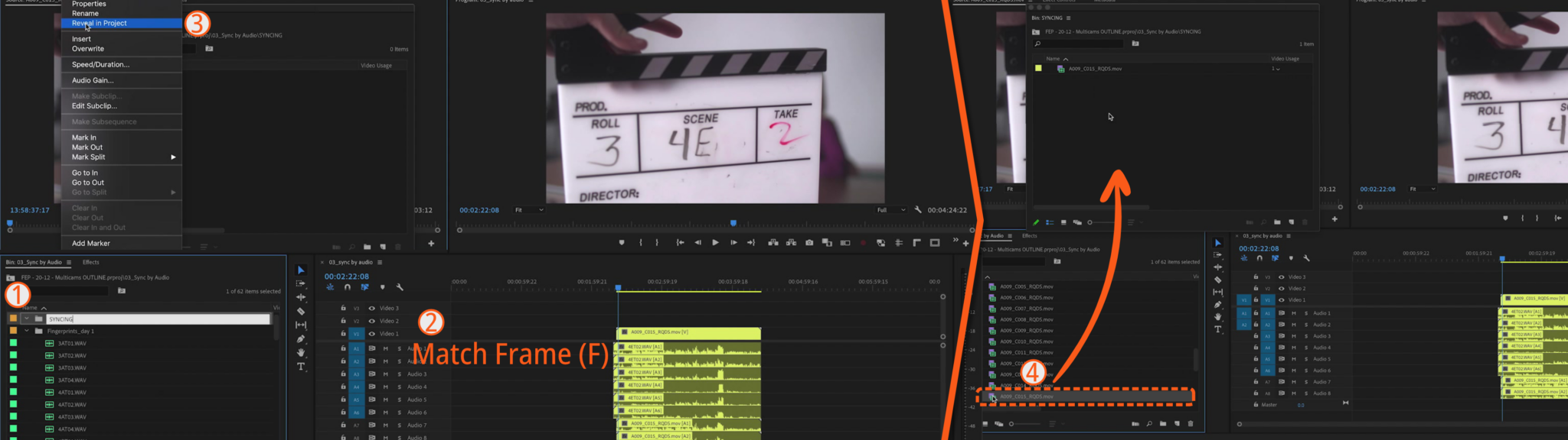 Creating a MultiCam with Audio Waveforms in Premiere Pro | Film Editing Pro